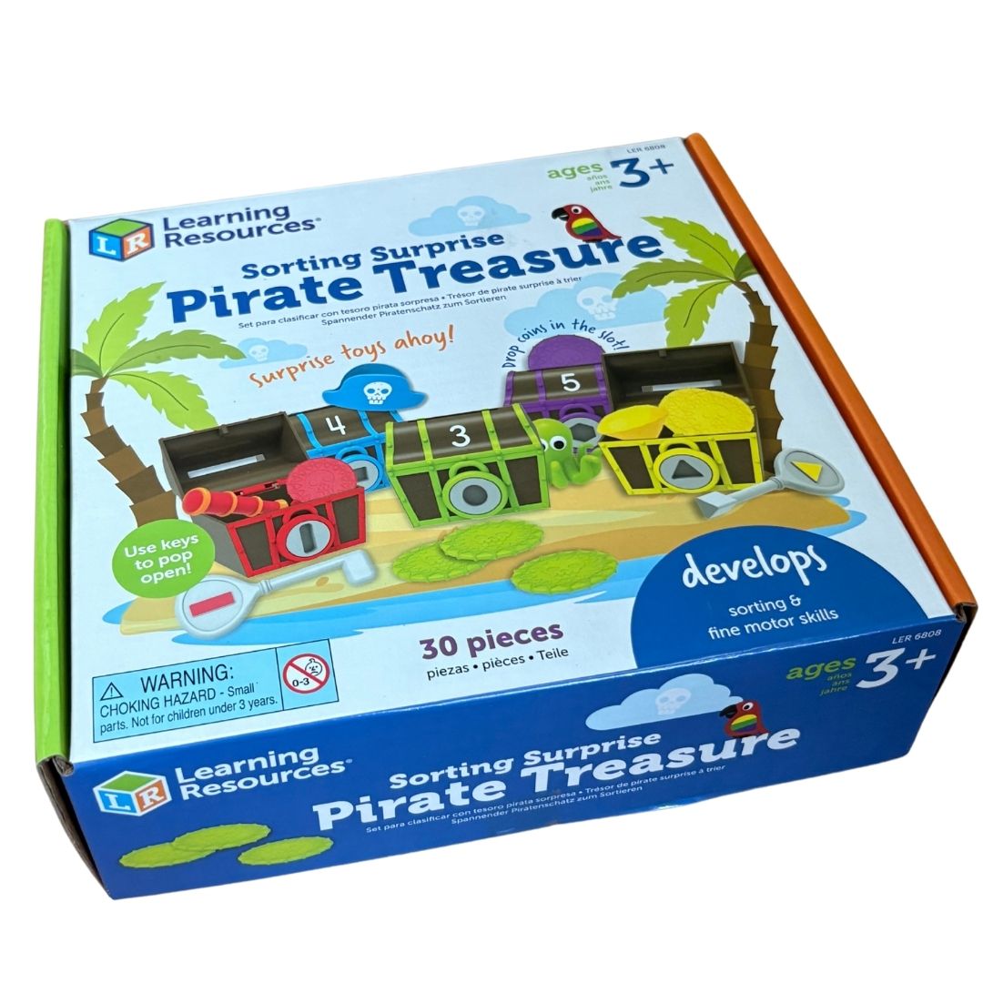 Secondful | Learning Resources Sorting Surprise Pirate Treasure - 30 ...