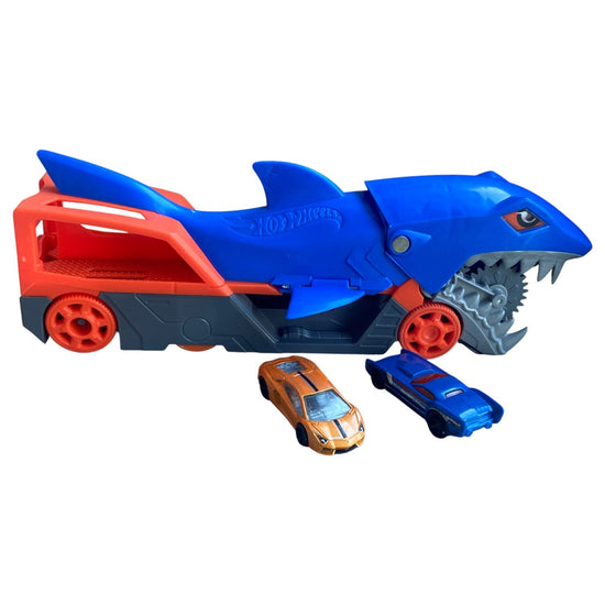 Hot Wheels Shark Chomp Transporter Playset | Shop used Active Play in ...