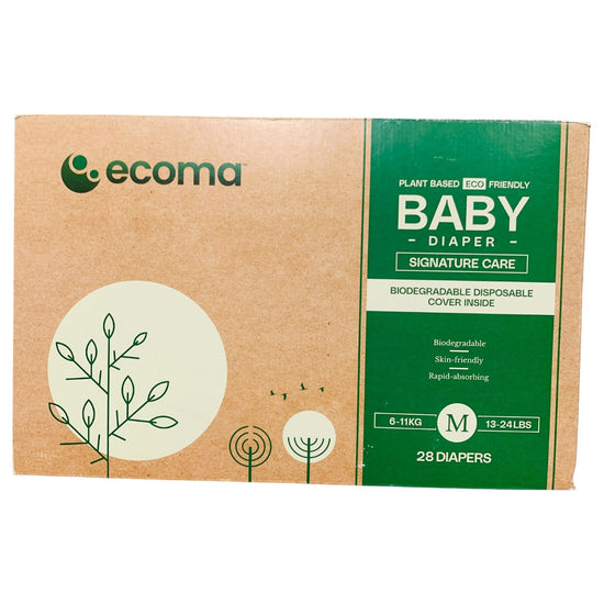 Ecoma Signature Care Baby Diapers Medium - 28 Pcs | Shop used Diapering ...