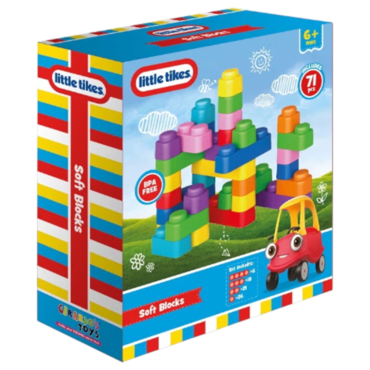Little Tikes Soft Blocks Set 71 pcs | Shop used Building in UAE | Secondful