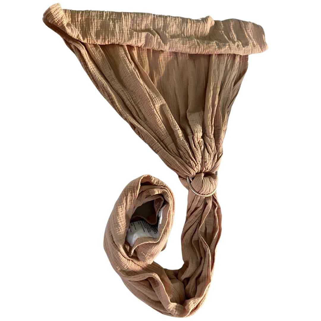 Secondful | Moby Ring Sling Double Gauze Wrap - Rose | Shop used Baby ...