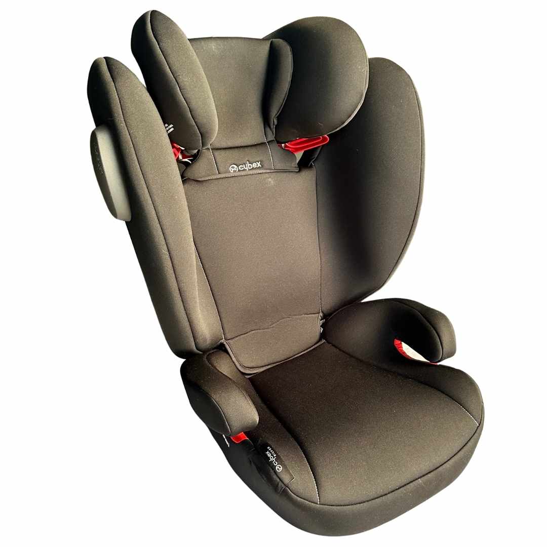 Secondful | CYBEX Solution B-Fix High Back Booster Seat - Volcano Black ...
