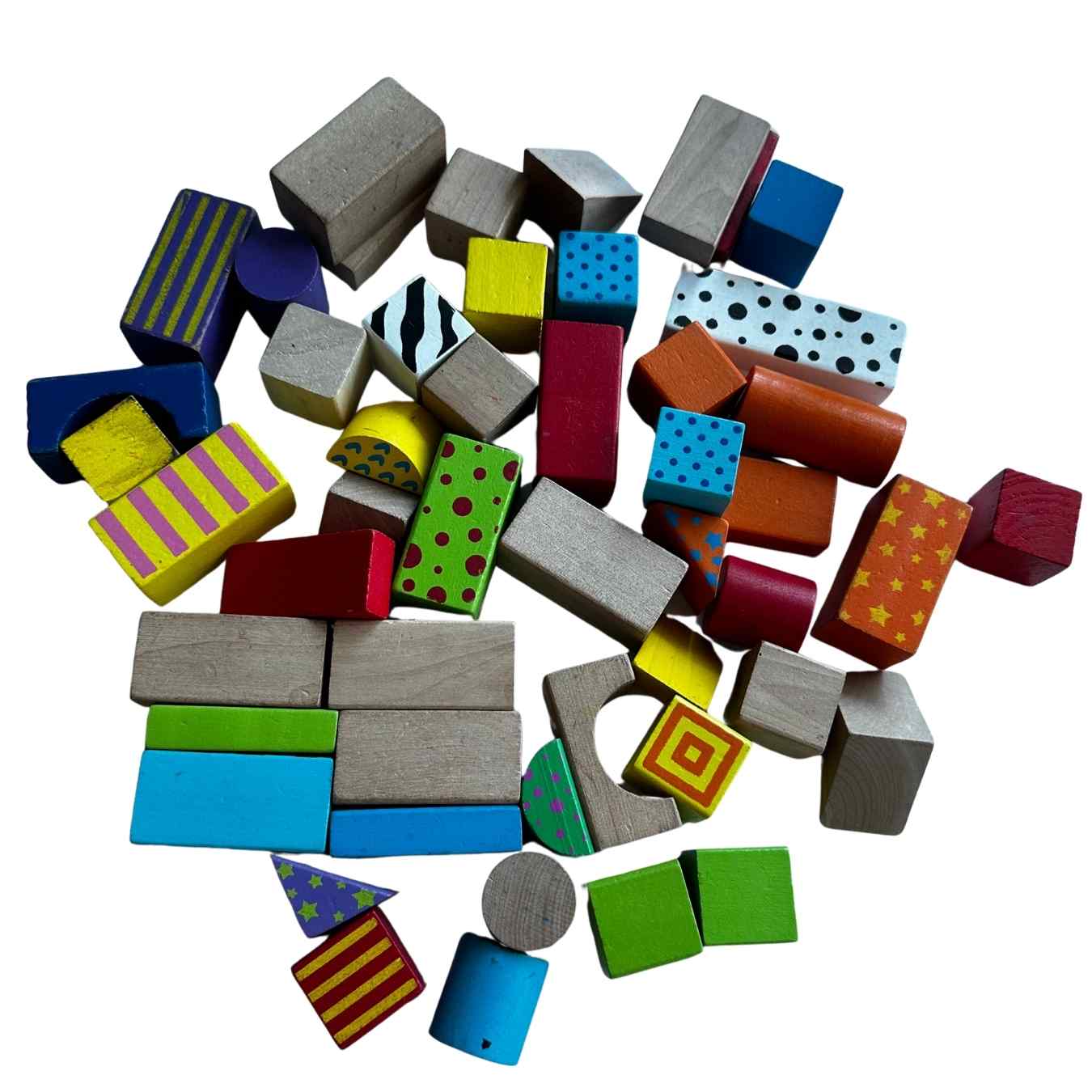 Secondful | Viga Colourful Block Set (50 Pcs) | Shop used Wooden in UAE ...