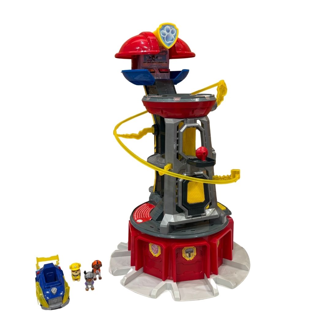 Secondful | Paw Patrol, Mighty Pups Super PAWs Lookout Tower Playset ...