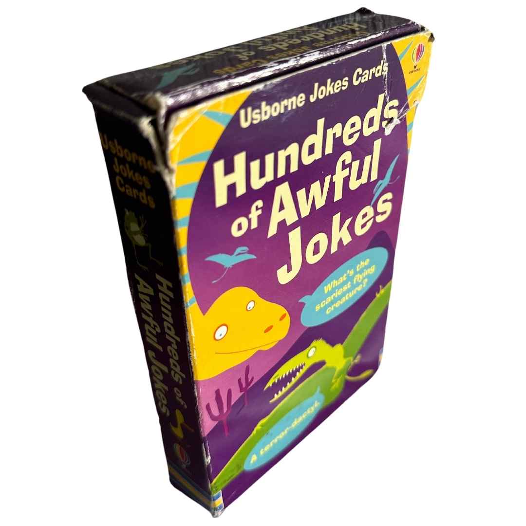 Secondful | Hundreds of Awful Jokes - Usborne Joke Cards (49 Cards ...