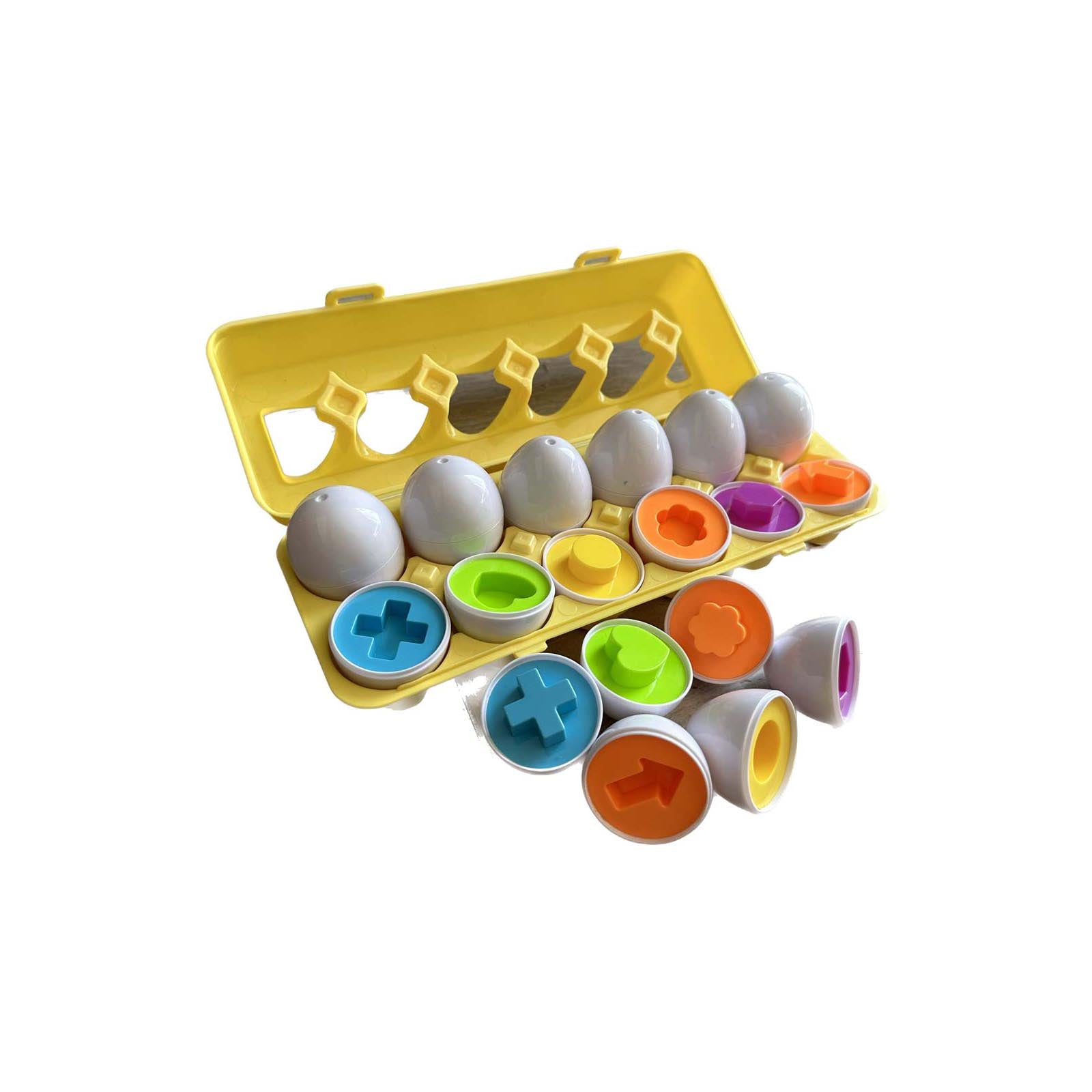 Colour & Shapes Matching and Sorting Egg Toy | Shop used Educational in ...